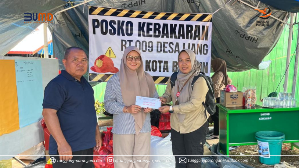Tunggang Parangan Salurkan Bantuan untuk Korban Kebakaran di Desa Liang ...
